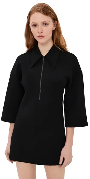 Tibi Slim Tunic With Zip Front