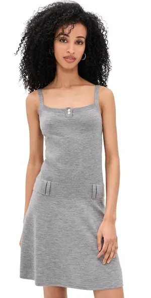 Sandy Liang Glace Merino Wool Dress