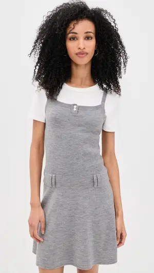 Sandy Liang Glace Merino Wool Dress