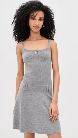 Sandy Liang Glace Merino Wool Dress