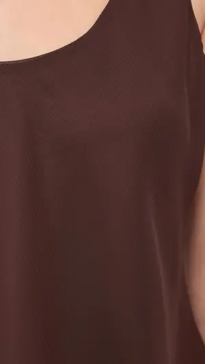 MADISON THE LABEL Anastasia Tank - Choc