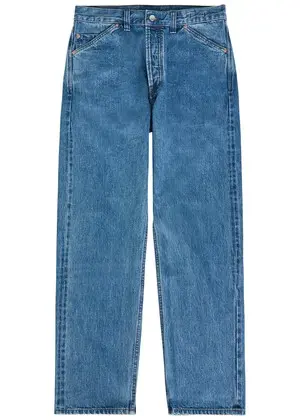 DRAKE'S Straight-leg Denim Jeans - Blue