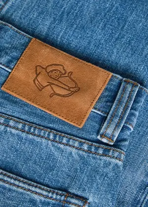 DRAKE'S Straight-leg Denim Jeans - Blue