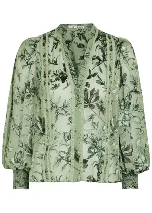 Alice + Olivia Shirred Blouses