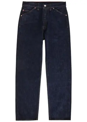 DRAKE'S Straight-leg Denim Jeans - Indigo