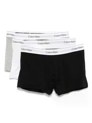 Calvin Klein Logo-waistband Briefs - Grey