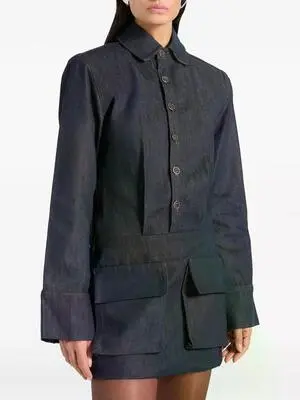 Manière De Voir Denim Mini Dress