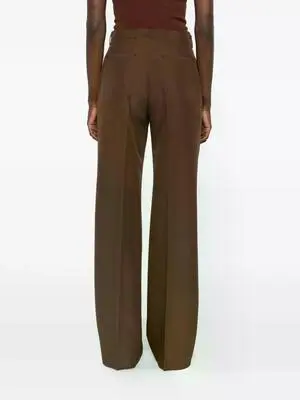 Gucci Pressed-crease Button Trousers