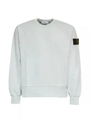 Stone Island Raglan Sleeve Fleece Sweatshirt - Blue