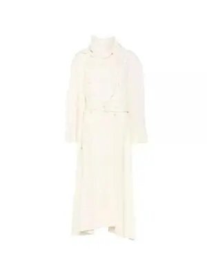 Carven Belted Double-breasted Coat