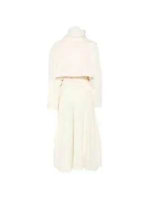 Carven Belted Double-breasted Coat