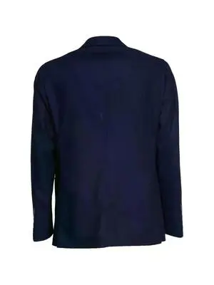 Caruso Classic Lapel Single-breasted Blazer