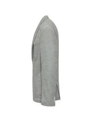 BOSS Hanry Single-breasted Blazer - Grey