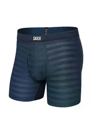 SAXX Striped Boxer Briefs - Blue