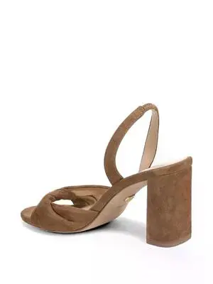 Veronica Beard Tullia Twisted Sandals - Brown