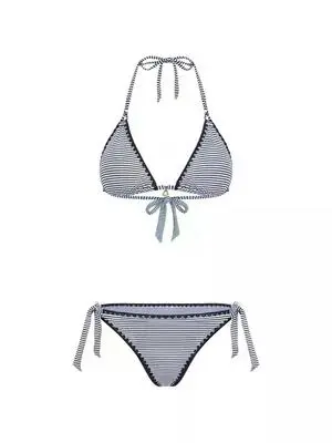 BANANA MOON Striped Bikini - Blue
