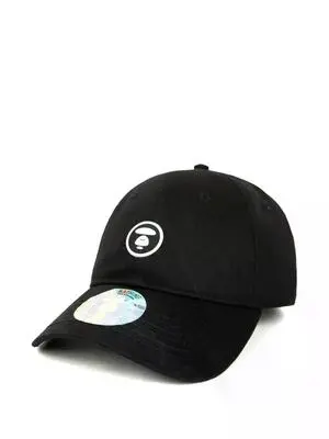 AAPE BY *A BATHING APE Logo-detail Baseball Cap - Black