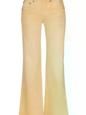 R13 Joan Cropped Flared Jeans