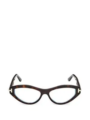 TOM FORD Cat-eye Glasses - Brown