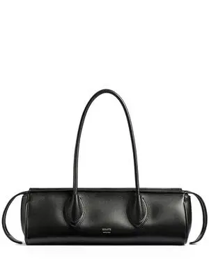 Khaite Logo-motif Shoulder Bag - Black