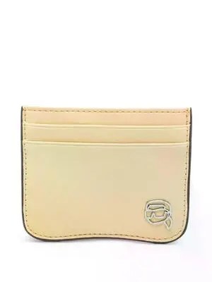 Karl Lagerfeld Ikon Smooth Outline Wallet - Neutrals