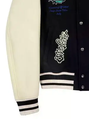 Off-White Panthers Varsity Jacket