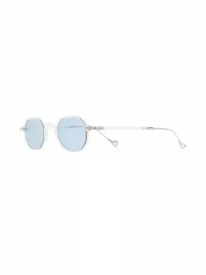 EYEPETIZER Geometric-frame Sunglasses - Blue