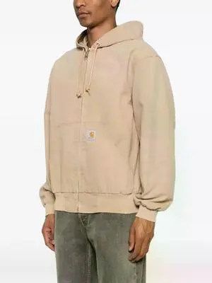 Carhartt Work In Progress Og Active Hooded Zipped Jacket - Neutrals