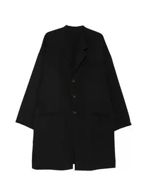 Yohji Yamamoto Single-breasted Coat