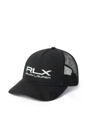 Rlx Ralph Lauren Logo Twill Cap - Black