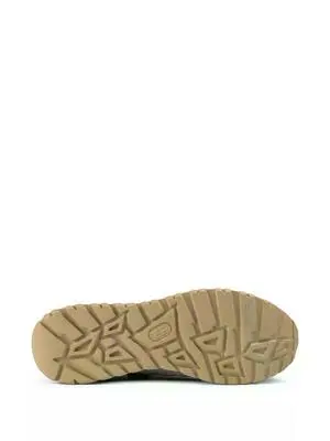 DOUCAL'S Knitted Leather Sneakers - Neutrals