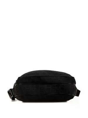 Fendi 2000-2010 Zucchino Canvas Crossbody Bag