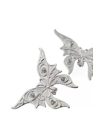 Blumarine Butterfly Clip-on Earrings