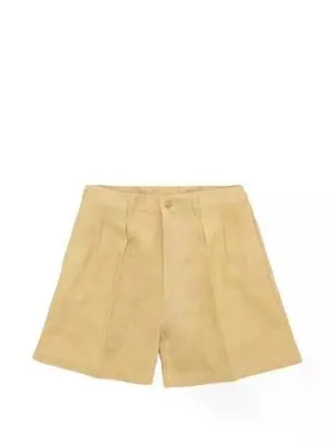 FORTELA Pleated Bermuda Shorts