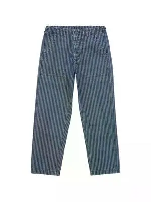 FORTELA Pinstriped Cotton Jeans