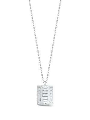 Mateo Diamond Square Pendant Necklace