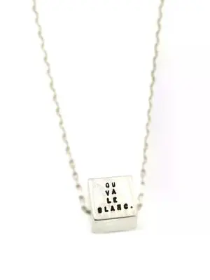 THORAVAL Cube Pendant Necklace