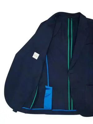 Paul Smith Buttoned Patch-pocket Blazer - Blue