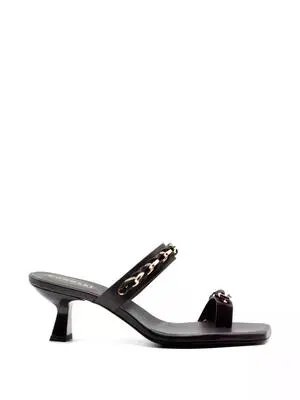 DONNARÌ Chain Strap Square Sandals