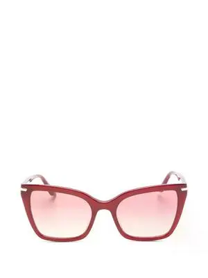 Emporio Armani Square Frame Sunglasses - Red