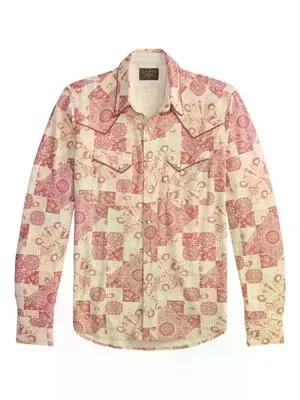 Ralph Lauren Paisley-print Cotton Shirt