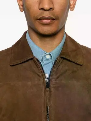 BULLY Zip-up Suede Jacket