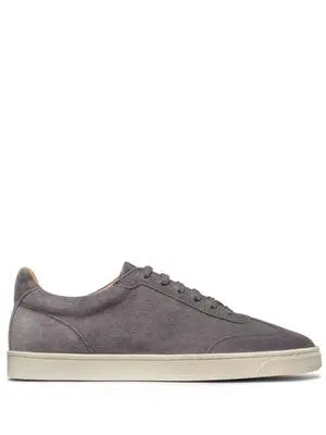 Brunello Cucinelli Logo-print Suede Sneakers