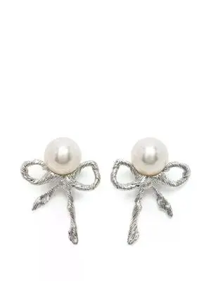 YVMIN Twisted Rope Bow Earrings