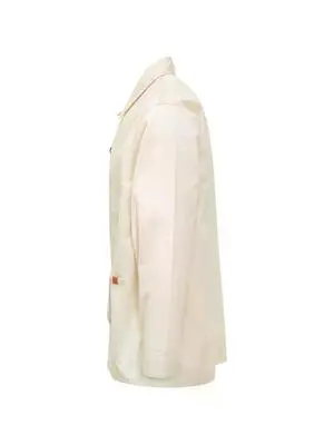 UNIVERSAL OVERALL Patch-detail Shirt Jacket