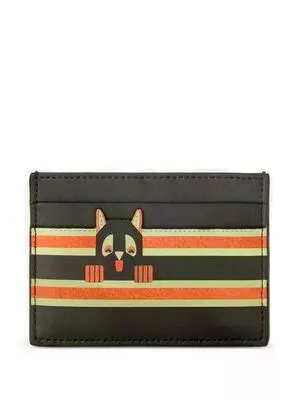 Loewe Futurist Cat Cardholder - Brown
