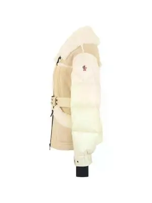 Moncler Shearling Belted Jacket