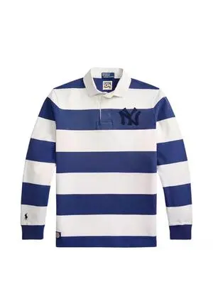 Polo Ralph Lauren Striped Polo With Embroidered Detail