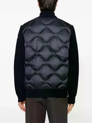 Moncler Zip-up Wool-cashmere Cardigan