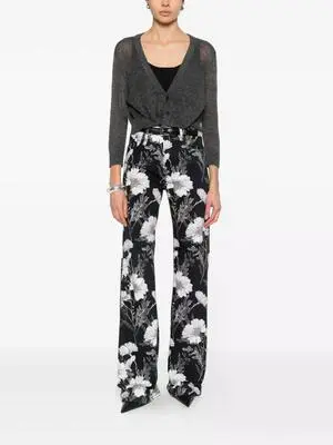 R13 Twisted-front Knit Cardigan